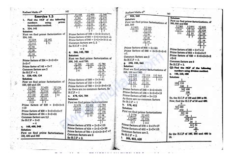 math class 6 kpk notes guide pdf download