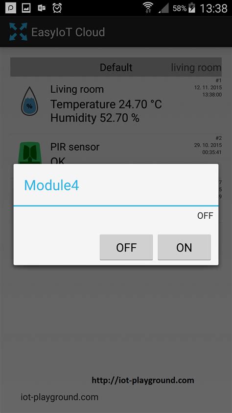 ESP Internet Connected Switch EasyIoT Cloud MQTT API