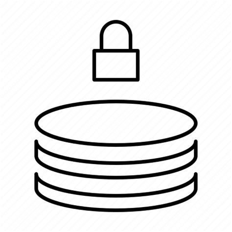 computer database hardware it lock programming service icon