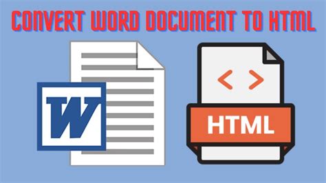 How To Convert A Word Document To Html How To Convert Word Documents To Clean Html Youtube