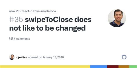 SwipeToClose Does Not Like To Be Changed Issue 35 Maxs15 React