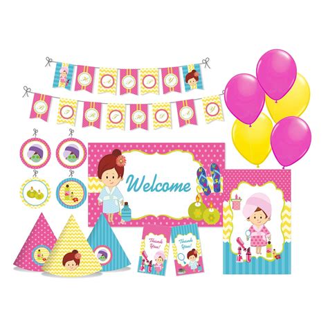 Spa Theme Party Package Pretty Ur Party
