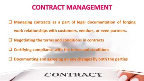 Procurement And Contract Managementpptx