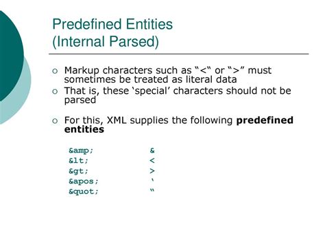 The Xml Language Ppt Download