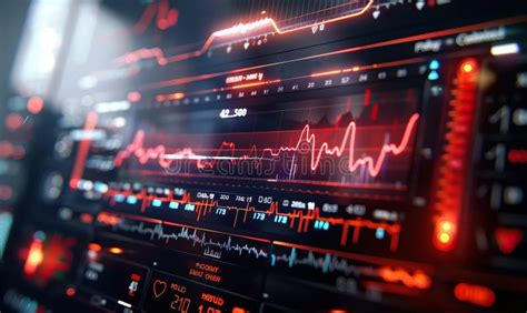 Dynamic Stock Market Analysis Dashboard Generate Ai Stock Illustration Illustration Of