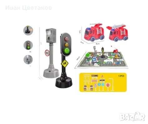 Светофар със коли в Коли камиони мотори писти в гр Варна Id48347422 — Bazar Bg