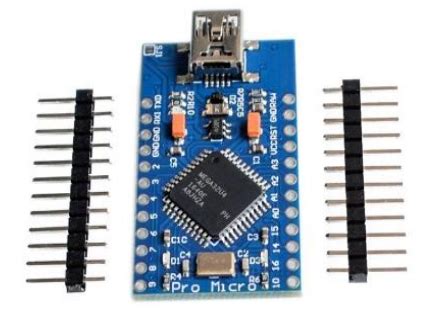 Pro Micro USB ATmega32U4 5V 16MHz With Loose Header