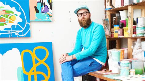 The Fluorescent World Of Mike Perry Artist Behind The Opening Credits