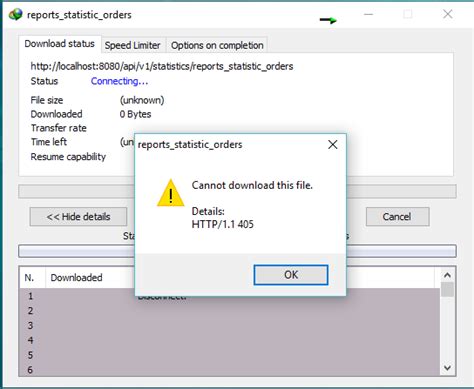 Java Error 11 405 Can Not Download File Using Spring Boot