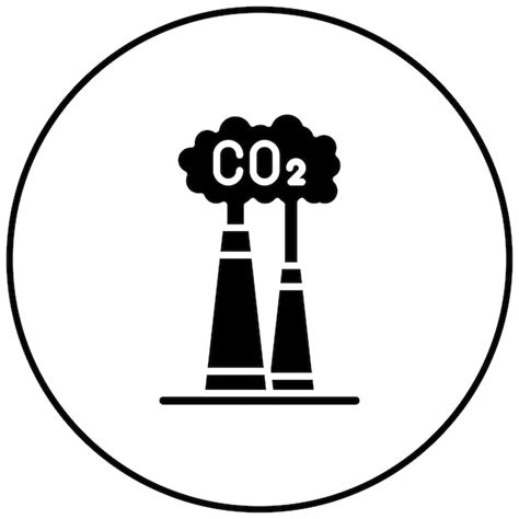 Emissions Icon Vector Image Can Be Used For Factory Premium Vector