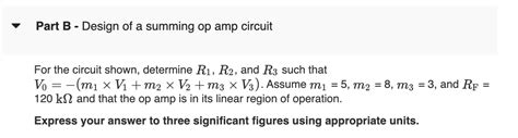 Solved Neview Part A Calculating The Output Voltage Of A Chegg