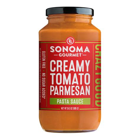 Sonoma Gourmet Creamy Tomato Parmesan Pasta Sauce 245 Oz