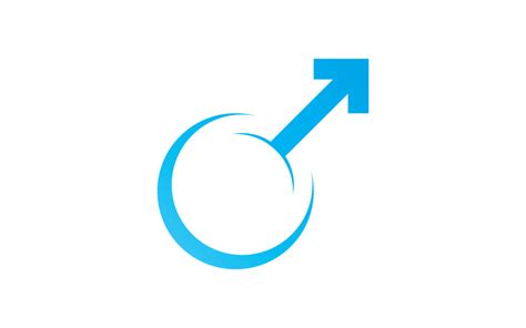 Gender Symbol Logo Of Sex And Equality Of Males And Females Vector