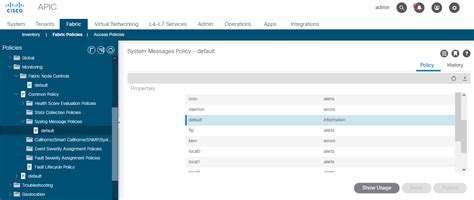 Cisco Aci Syslog Configuration Step By Step Example Learn Duty