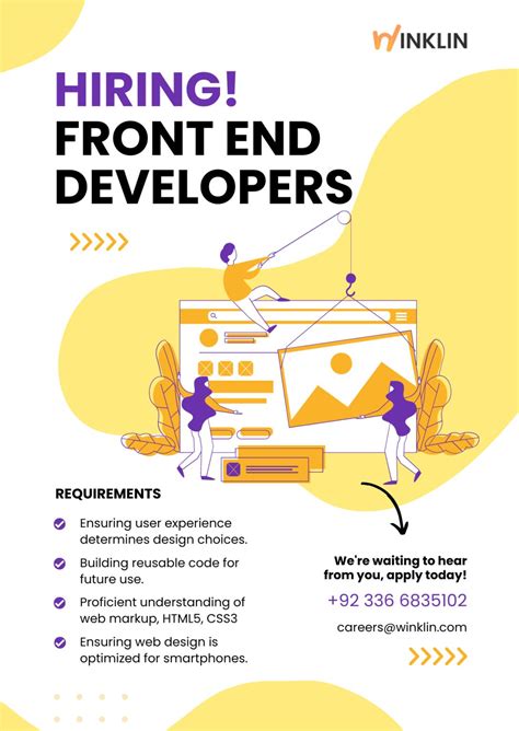 Hiring Frontenddeveloper Uiuxdeveloper Winklin
