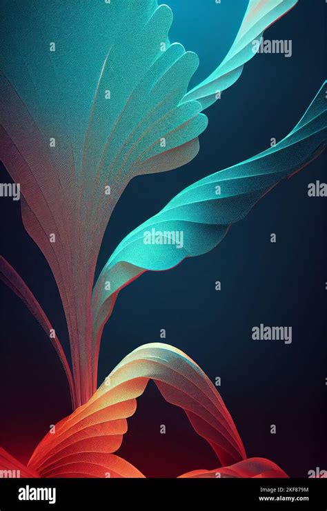 Hand Drawn Gravity Futuristic Waves Pattern Collage Contemporary Print