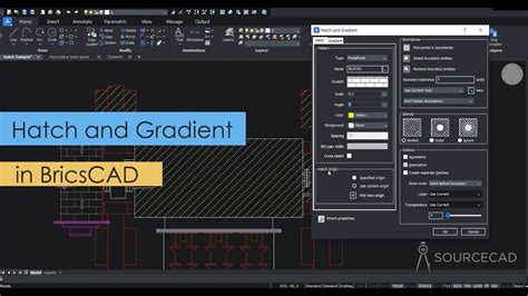 All About Hatches And Gradient In Bricscad Dezign Ark