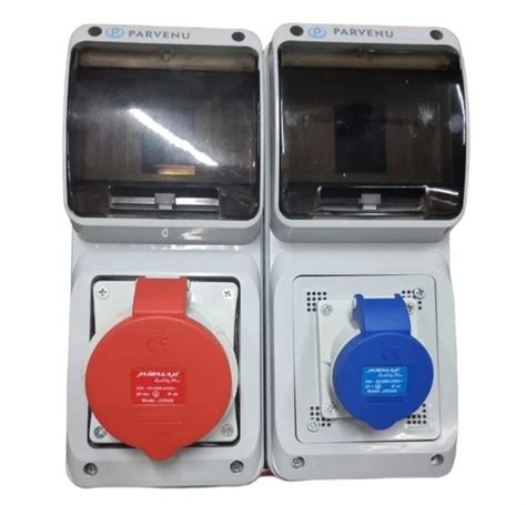 Polycarbonate Hz PVC Industrial Socket Box For Junction Boxes IP At Piece In Bengaluru