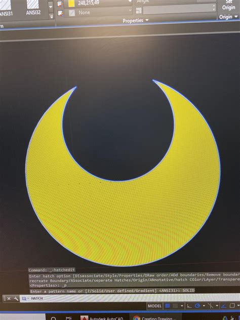How To Draw Moon In Autocad