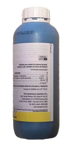Herbicida Tocon Extra 1 Lt Arbusticida Dow En Venta En Capital Federal Capital Federal Por Sólo