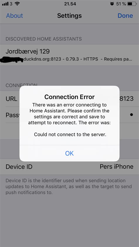 Trouble Logging In On Ios App Home Assistant Companion For Apple