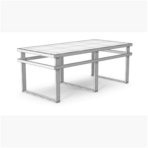 Black Cocktail Table Modelo 3d Descargar Mesa On