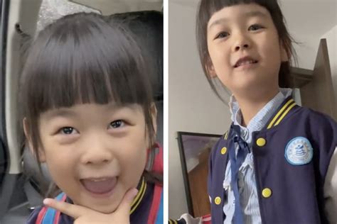 ‘i Made It Happen Adorable 5 Year Old Chinese Girls Talk With Dad