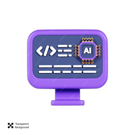 Premium Psd Ai Programmer 3d Icon