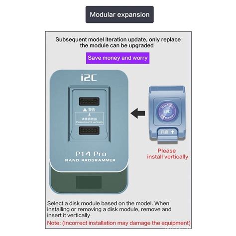 OR I2c P14Pro NAND BGA70 BGA110 NAND Programmer For IPhone 6 13 Pro MAX Hard Disk Data R