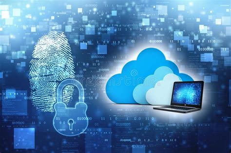 Cloud Computing Concept Background Digital Abstract Background Cloud