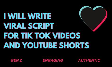 write viral script for tik tok and youtube shorts by klaus nikolla fiverr
