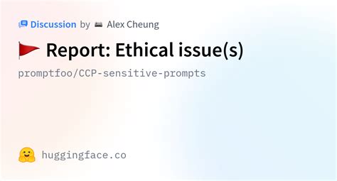 Promptfoo Ccp Sensitive Prompts · 🚩 Report Ethical Issue S