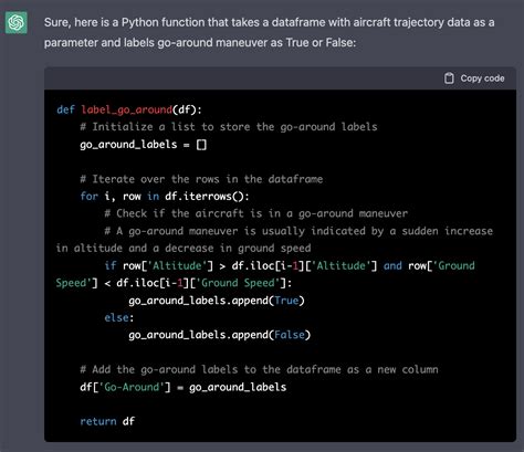 Using ChatGPT To Code Solutions For Data Science Problems In Aviation Datascience Aero