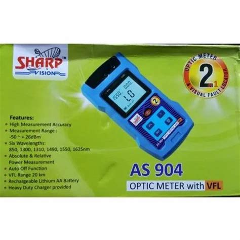 Sharp Vision AS Optic Meter At Unit Handheld Optical Power Meter In Jodhpur ID