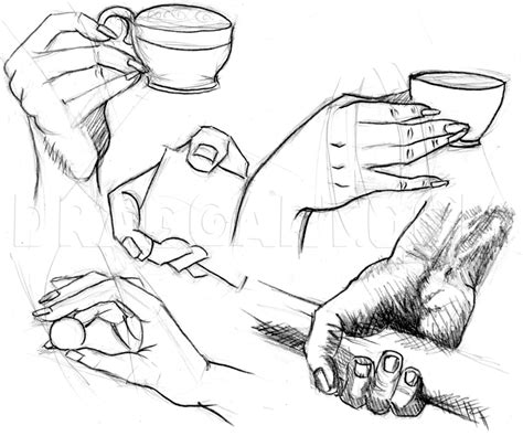How To Draw Realistic Hands Draw Hands Drawing Step By Step By