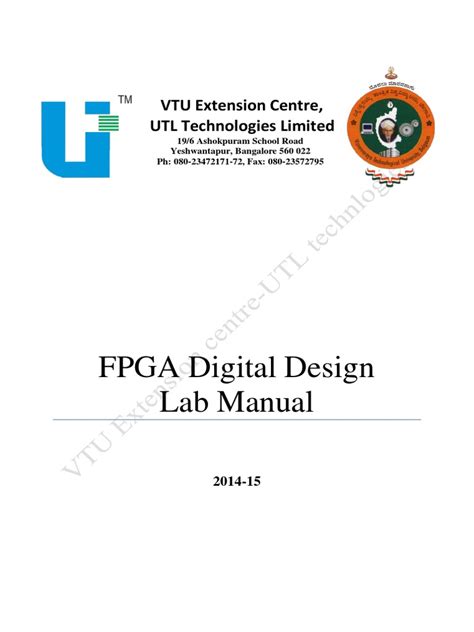 Verilog Lab Instructor Manual Pdf Electronic Engineering Arithmetic