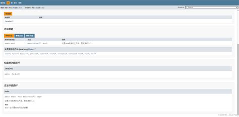 Java—java文档生成 Csdn博客
