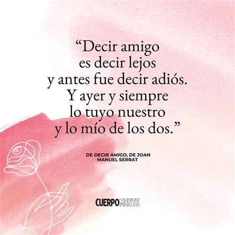 35 Poemas De Amistad Para Tu Amiga O Amigo Con Imagen