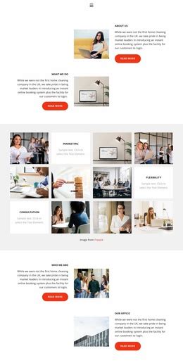 Problem Solving Team Website Template By Nicepage