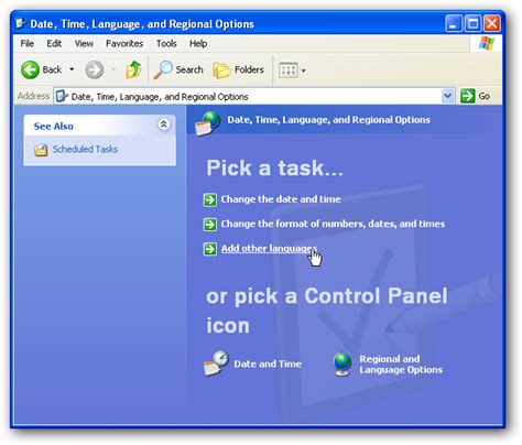 Add Keyboard Languages To XP Vista And Windows
