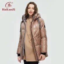 HaiLuoZi frauen Winter Unten Jacke Mit Kapuze Warme 2022 Neue Casual ...