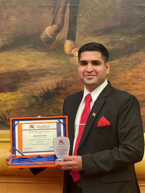 Muhammad Daniyal On Linkedin Gratitude Achievement Alliedbank