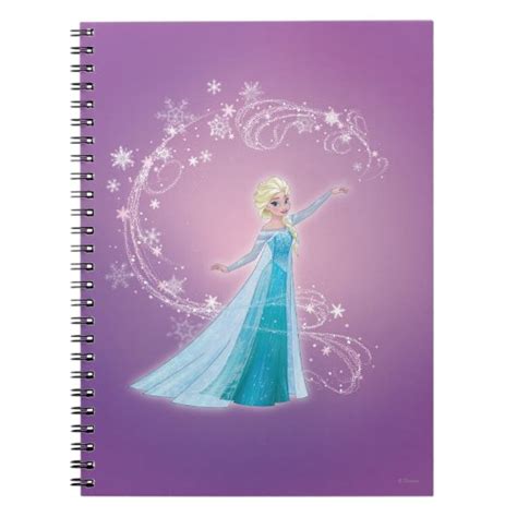 Elsa Love Thaws Love Glows Notebook