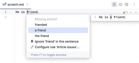 Grammar Intellij Idea Documentation