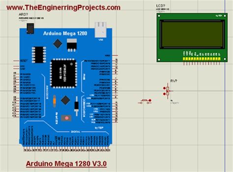 arduino mega 1280 library for proteus v3 0 the engineering projects