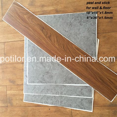 Pvc Self Adhesive Flooring Tiles Peel And Stick Floor Self Stick