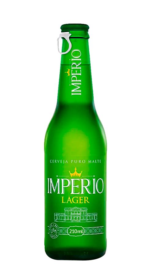 Cerveja Imperio Lager Long Neck 210ml Imigrantes Bebidas