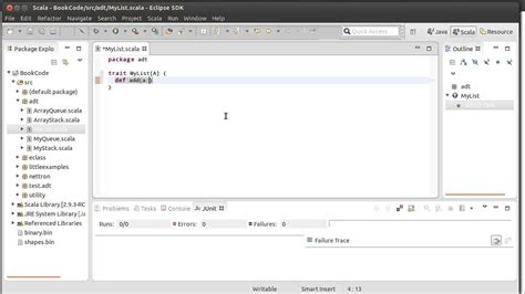The Listseq Adt Using Scala Youtube