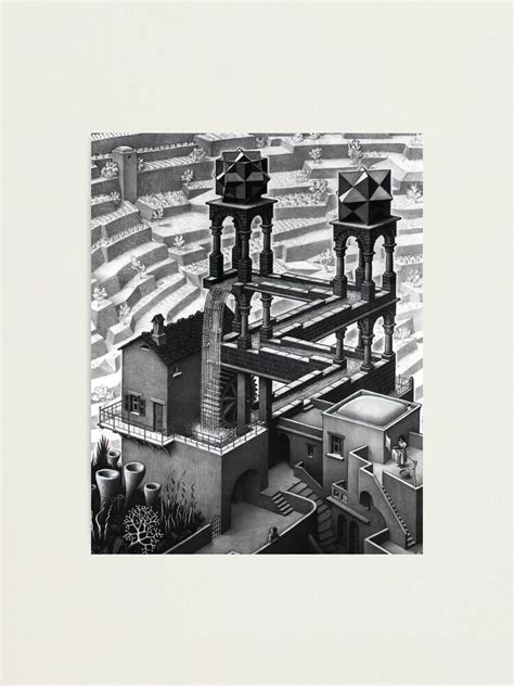 Mc Escher Waterfall Original