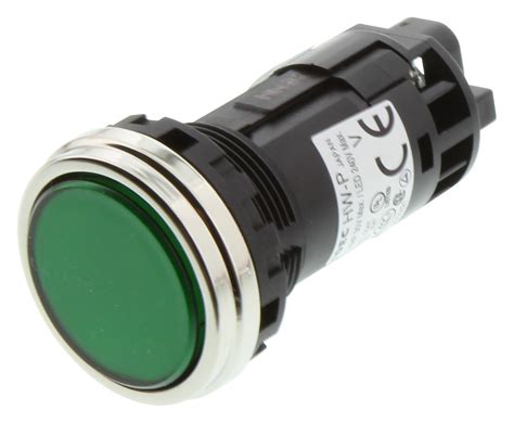 HW P FQD G V Idec LED Panel Mount Indicator Pilot Light Green